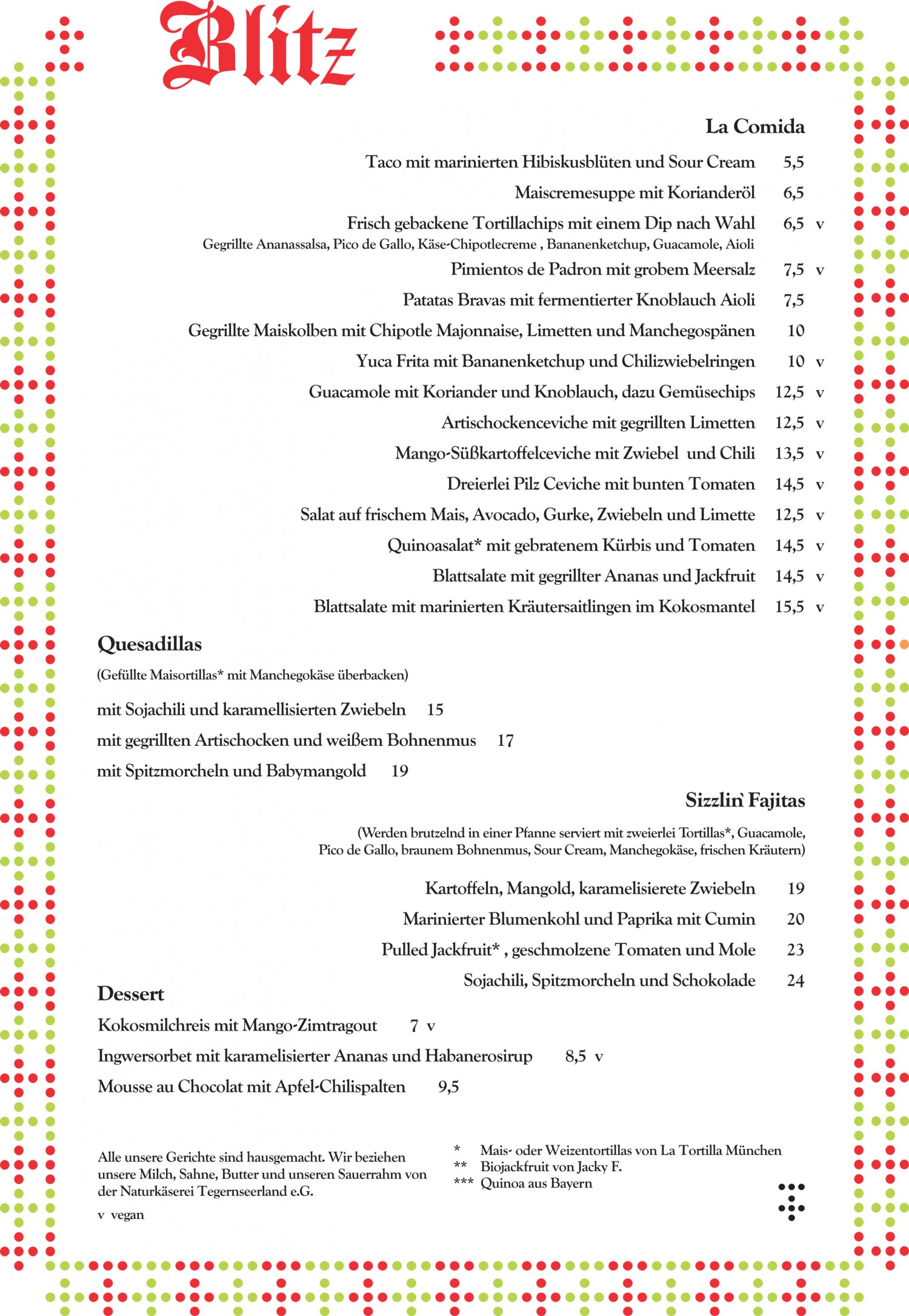 Blitz Menu – Blitz